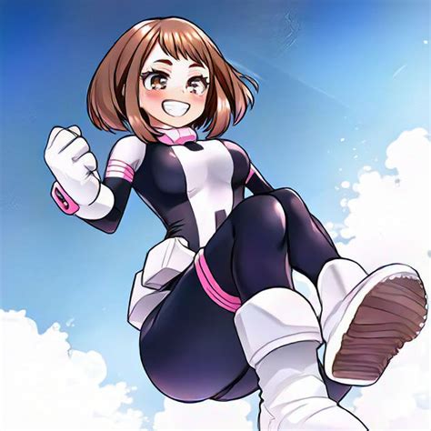 Ochaco Uraraka Ai Generated Artwork Nightcafe Creator