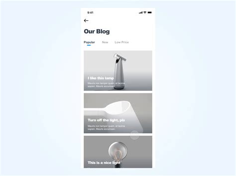 UI Interactions Of Detail Page By Mr Chiang For Never Settle On Dribbble
