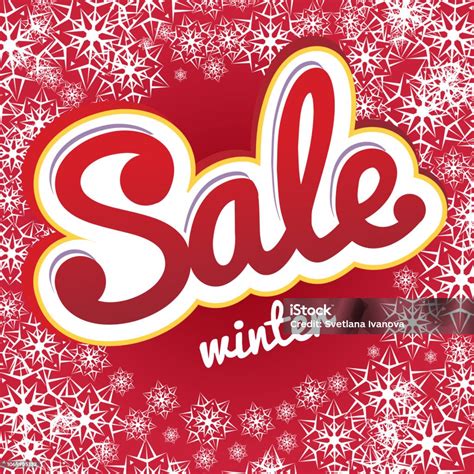 Vector Illustration Of A Snowy Winter Background Stock Illustration Download Image Now