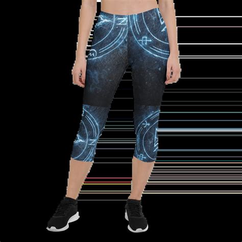 Sacred Stone Capri Leggings Paranormal Romance Merch