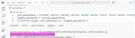 How To Find The Maximum Value In Python Using The Max Function