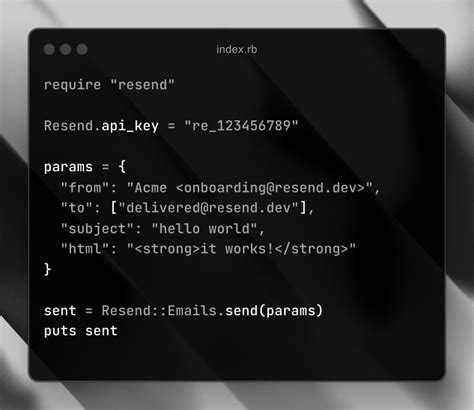 Resend On Linkedin 💎 Resend For Ruby Devs 💎 Did You Know We Have An