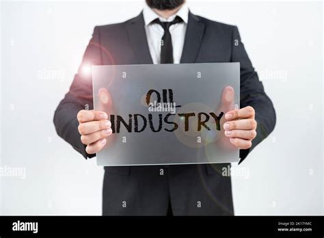 Text Showing Inspiration Oil Industry Word Written On Exploration