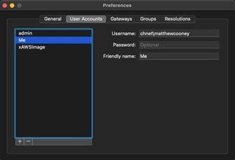 Connect To AWS Workstation MacOS Crouse Health Portal Info