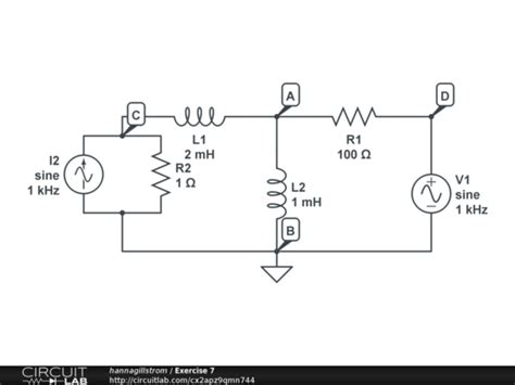 Exercise 7 Circuitlab