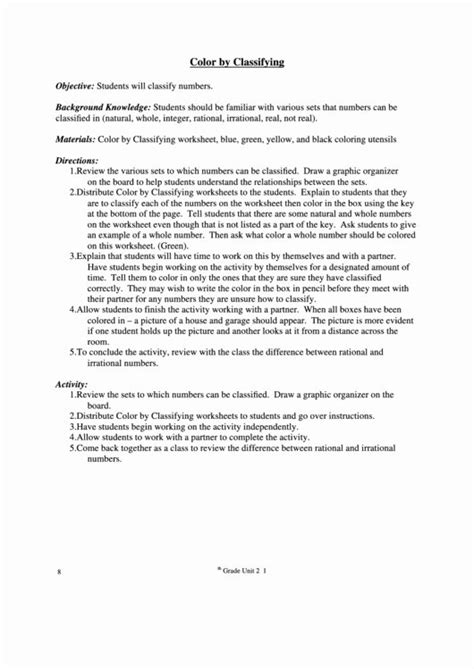 50 classifying real numbers worksheet chessmuseum template library