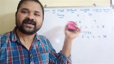 Perfect Number Range In Cc Program To Print Perfect Numbers Between