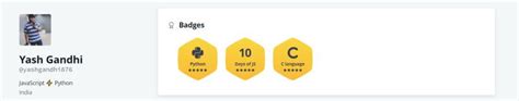 Yash Gandhi On Linkedin Goldbadge Javascript Lockdownlearning