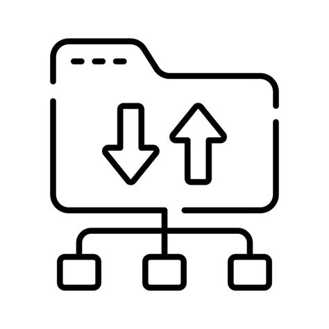 Two Arrows Pointing Opposite Direction Indicating The Synchronization Or Transfer Of Data