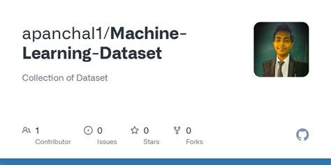 github apanchal1 machine learning dataset collection of dataset