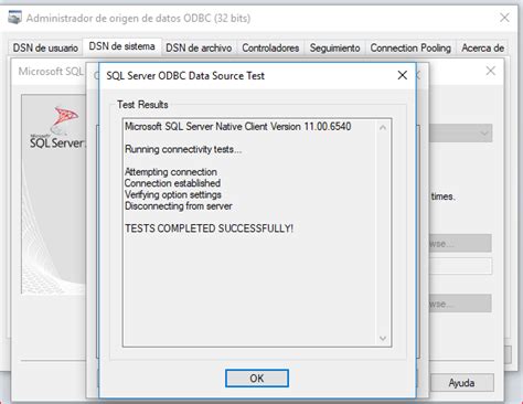Access No Puedo Conectar A SQL Server