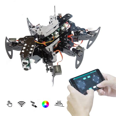 educational robot hexapod bionic spider forward and backward left and