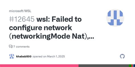 Wsl Failed To Configure Network NetworkingMode Nat Falling Back To NetworkingMode