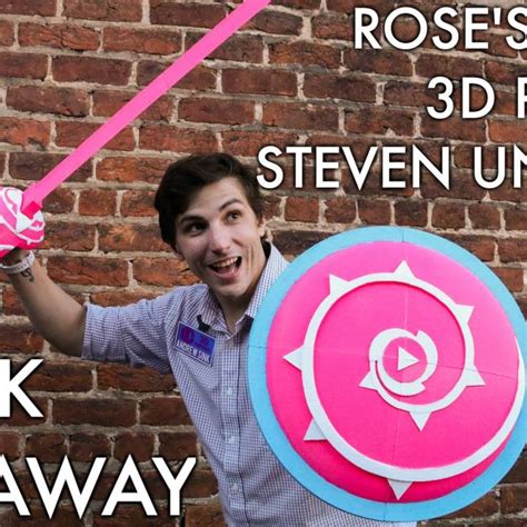 3d Printable Roses Shield From Steven Universe By 3d Central
