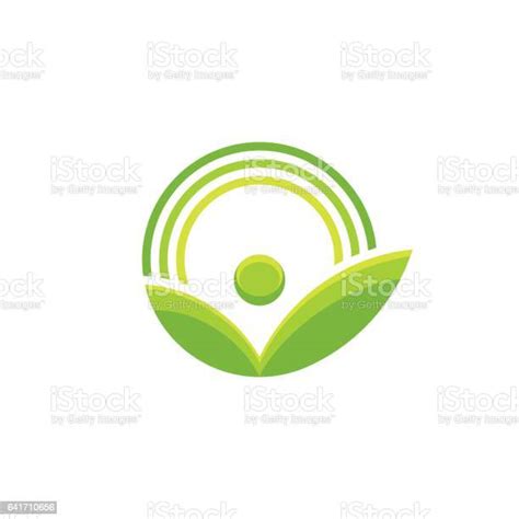 자연벡터 로고 템플릿 개념 그림입니다 생태 기호입니다 녹색 잎 기호입니다 바이오 유기 농업 아이콘입니다 디자인 요소입니다 0명에 대한 스톡 벡터 아트 및 기타 이미지