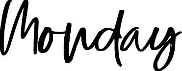MondayScript Font Fonts U