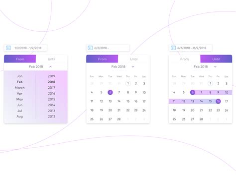 Date Range Ui Ux 214190 Date Range Picker Ui Design