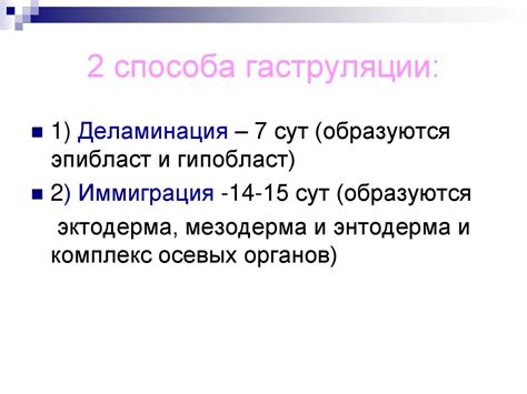 Эмбриология человека - презентация онлайн