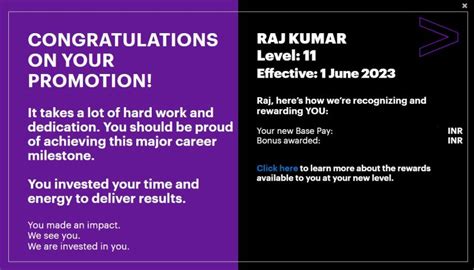 Raj Kumar On Linkedin Thankyou Accentureindia Accenture Accenturetechnology Promotion