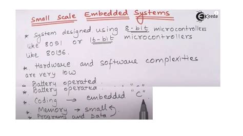 Lecture On Embedded System Introduction Types Pdf Computing