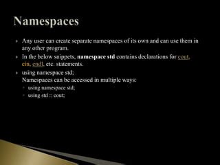 Introduction To C Programming And Its Basic Concepts PPT