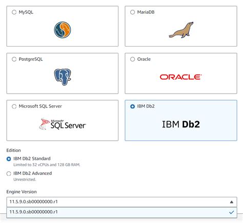 Update Ibm Db2 พร้อมใช้งานใน Amazon Rds แล้ว Awsreinvent Developersio