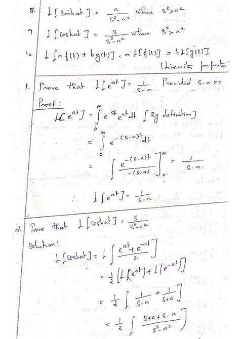 SOLUTION Laplace Transform Studypool