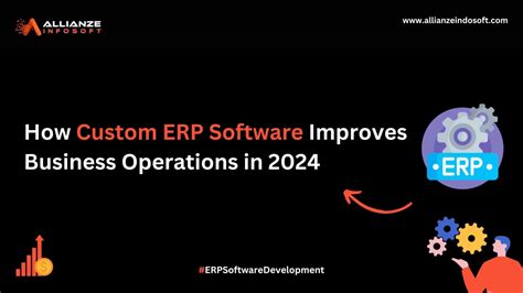 unlocking efficiency how custom erp software improves business