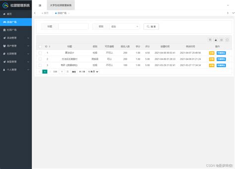 学生社团管理系统java源码 大学社团管理系统源码mob6454cc68daf3的技术博客51cto博客