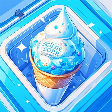 Premium Vector Electric Ice Cream Maker With Digital Timer