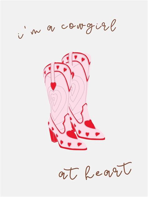 Cowgirl Art Pink Drawing Cow Print Wallpaper Cowgirl Art