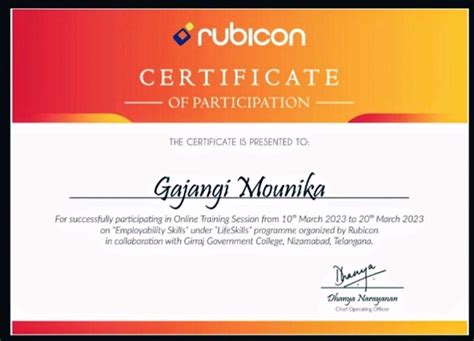 Gajangi Mounika On Linkedin Rubicon Skills Interviewpreparation