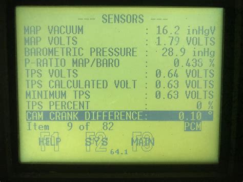 Using The Drb Iii To Calibrate A New Cam Sensor In The 40 Engine 2000
