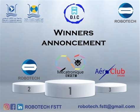 robotech fstt on linkedin robotechclub distinguishedinnovators