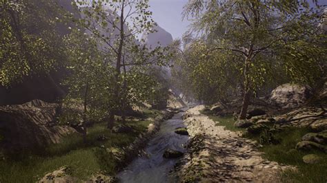 Dexsoft Games Forest Road Landscape Unreal Engine 51 Youtube
