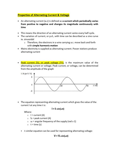 L1 Alternating Current Pdf Rectifier Diode