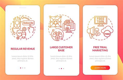 Onboarding App Screen Featuring Concepts For Preventing Digital Eyestrain Vector Vector