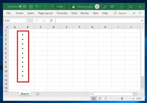 5 How To Add Bullet Point In Excel Viral Hutomo