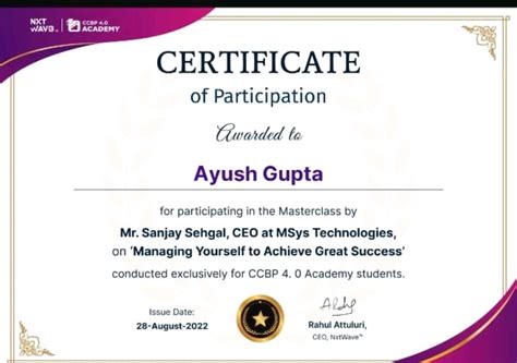 Ayush Goel On Linkedin Nxtwave Nxtwaveccbp
