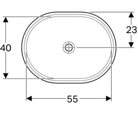 Раковина під стільницю Geberit Variform 500 759 01 2 купити раковини врізні в Києві й Україні