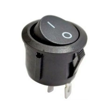 Botão Interruptor Liga E Desliga Onoff 12v Redondo Uso Geral Moveis