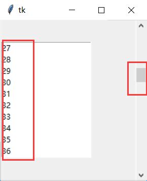 tkinter -- Scrollbar_scrollbar()-CSDN博客