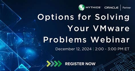Mythics Llc On Linkedin Mythics Vmware Technology Webinar
