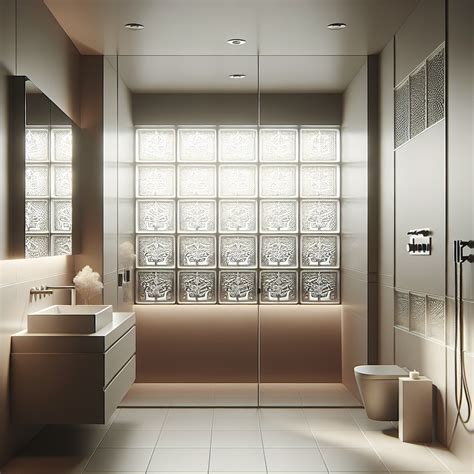 15 Bathroom Glass Block Window Ideas For Elegant Privacy