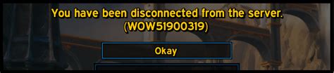 Constant Disconnects When Logging In My Main Character Rwow