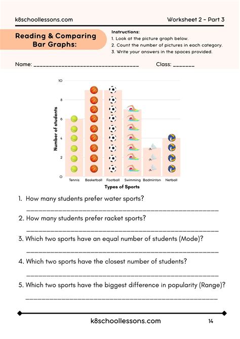 Mean Median Mode And Range Workbook K8babelessons Com