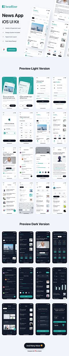 app 新闻 花瓣网 陪你做生活的设计师 等app ui源文件sketch xd fig模板 3