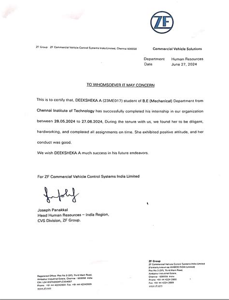 Deeksheka Ashok On Linkedin Engineering Internship