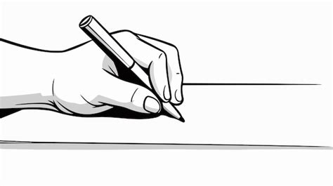 Continuous Line Art Handwriting Drawing Premium Ai Generated Vector