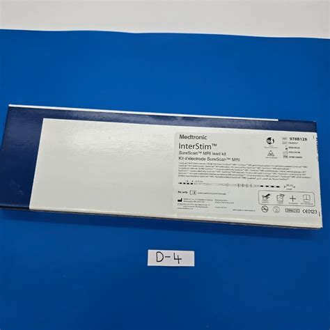 New Medtronic 978b128 Medtronic Interstim Surescan Mri Lead Kit 28 Cm
